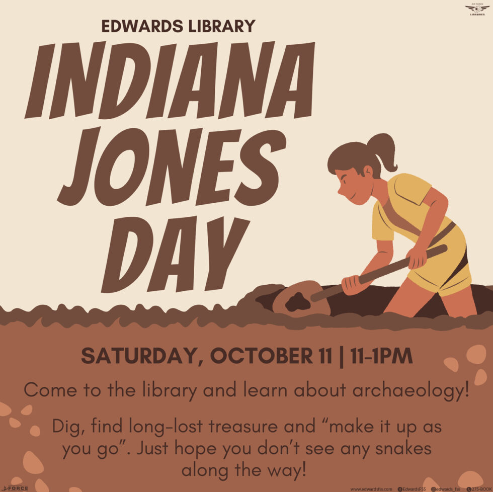 Indiana Jones Day | 412th Force Support Squadron