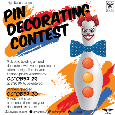 Pin Decorating Contest | 412th Force Support Squadron